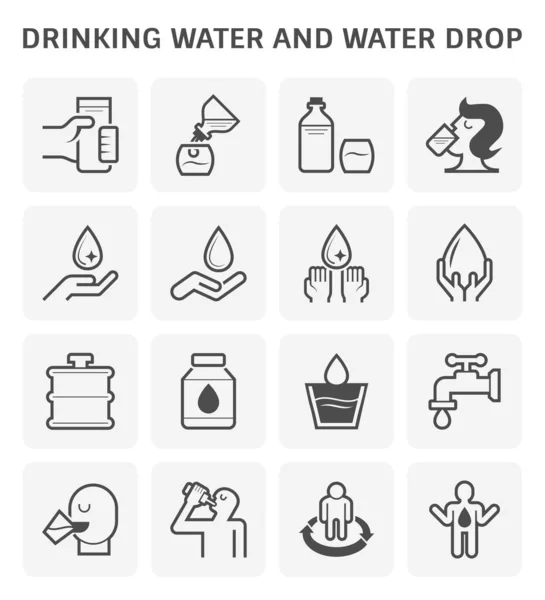 Drinking water icon Stock Vector Image by ©roncivil #322772274