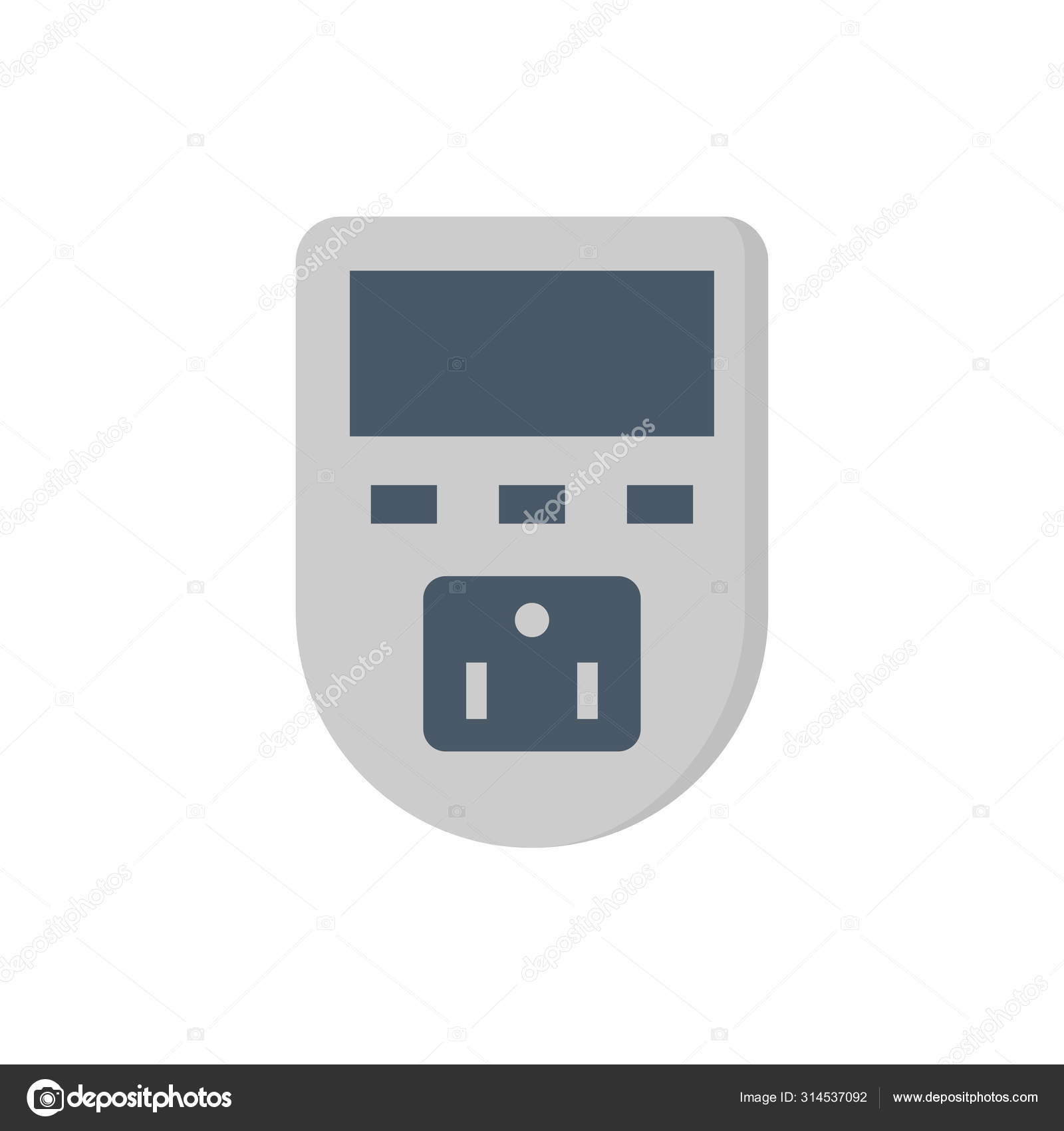 Timer switch icon Stock Vector Image by ©roncivil #314537092