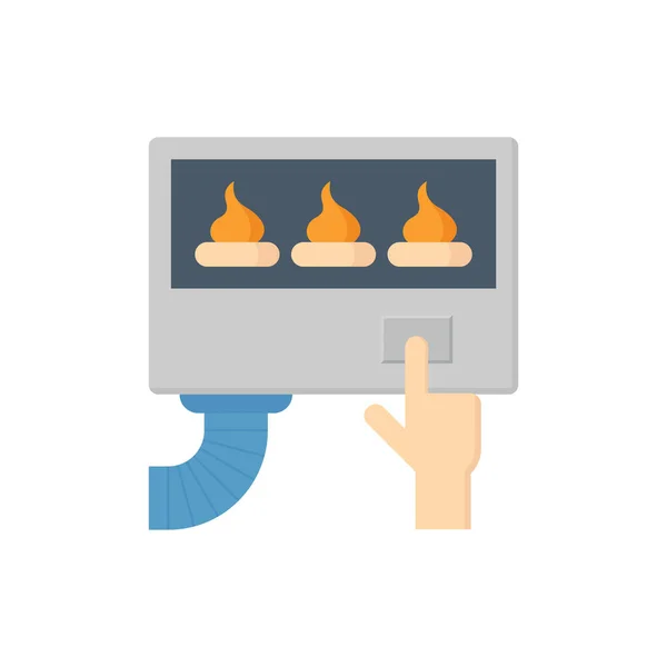 Baking Machine Food Processing Production Vector Icon Design White ...