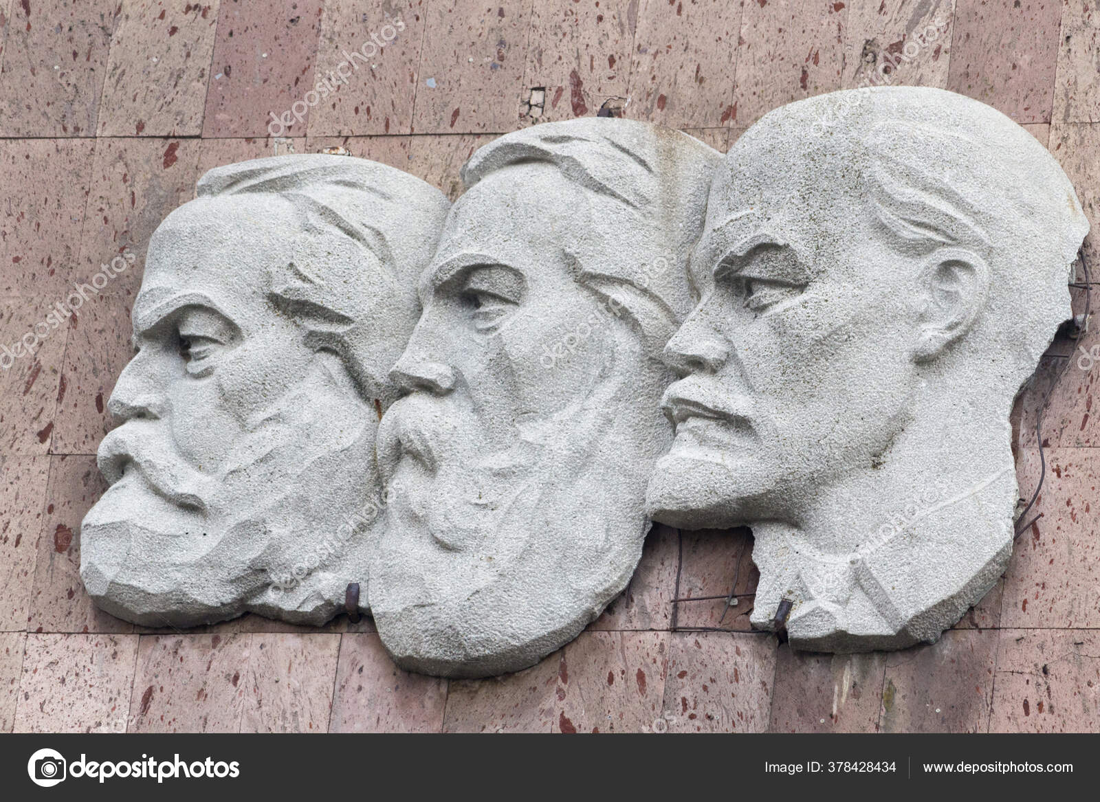 Balti Beltsy Moldova November 2018 Symbols Ussr Lenin Marx Engels ...