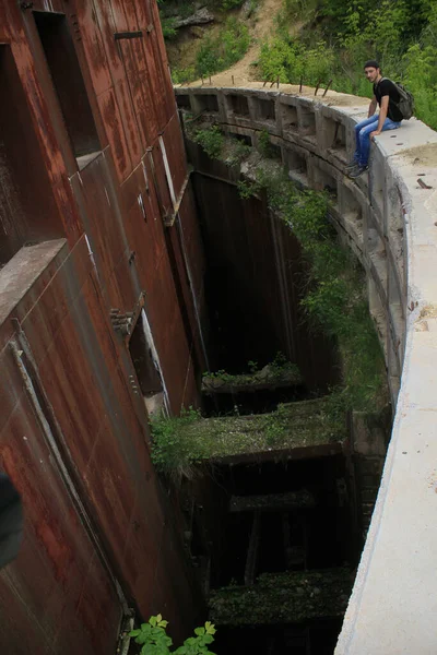 Incredible Cold War era building. 60 meter underground shelter. The ...