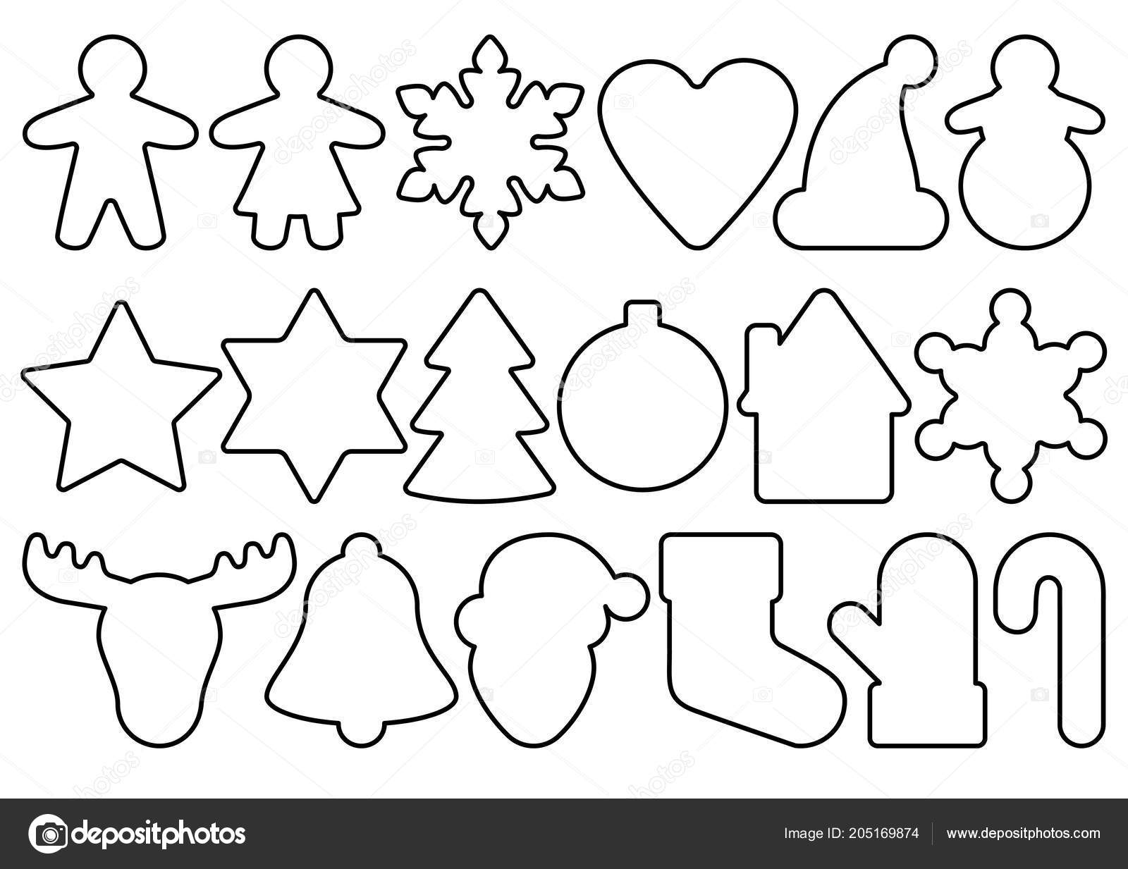 Gingerbread Outline