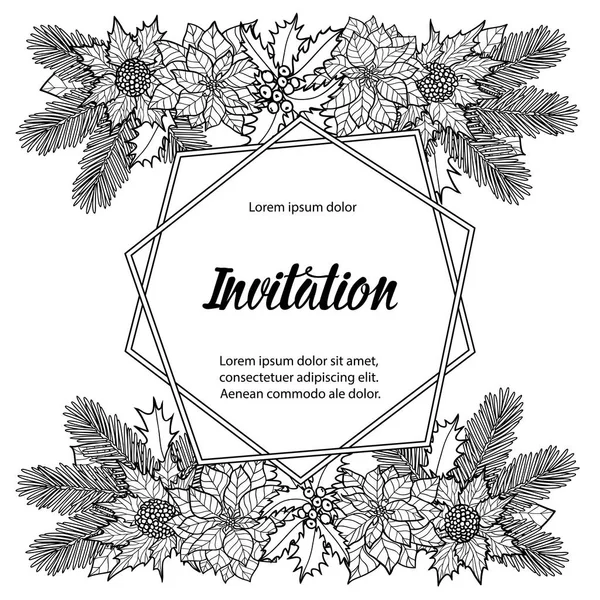 Leaves invitation Vector Art Stock Images | Depositphotos