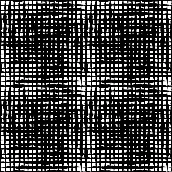 Boho Check Hand Drawn Ink Seamless Pattern Stock Vector Image by ...