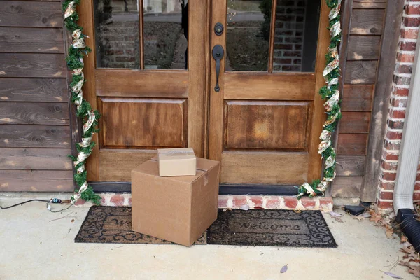 Package front porch Stock Photos, Royalty Free Package front porch ...