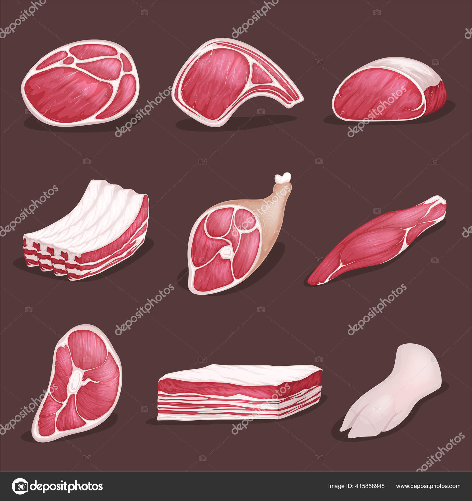 Carne Dibujo