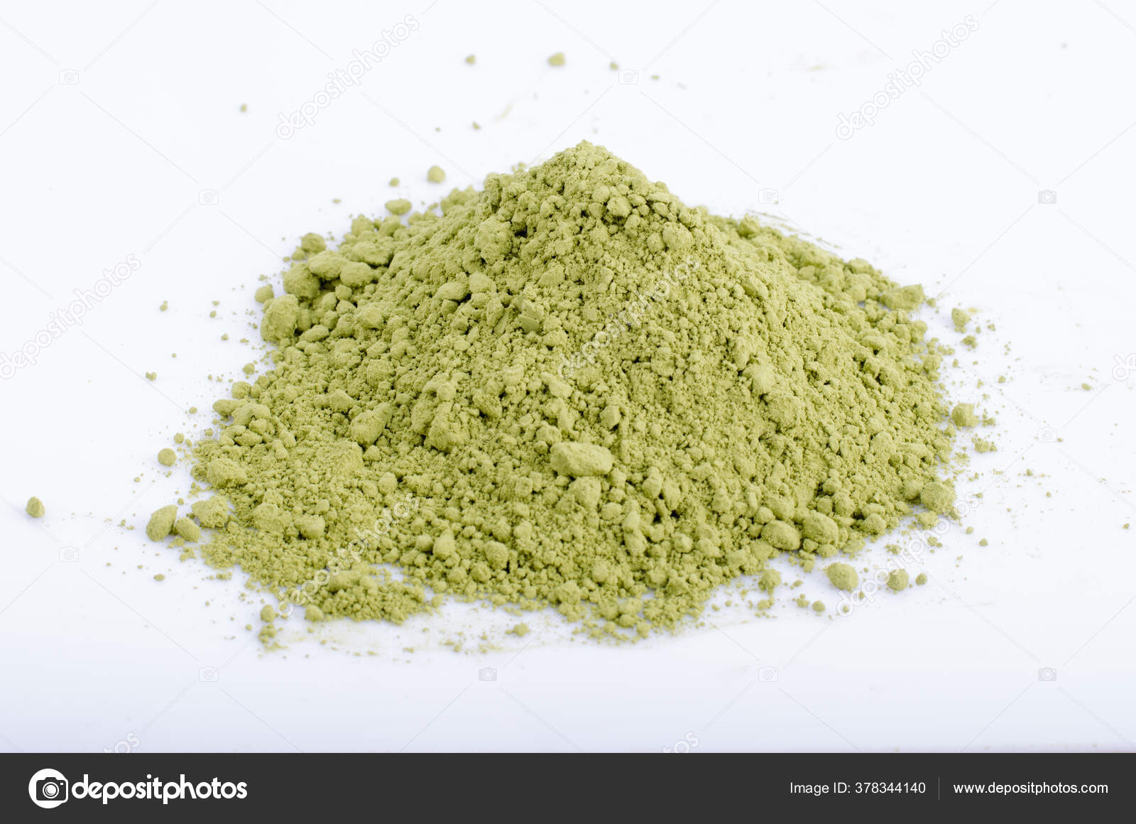 Green Powder Isolated White Background Stock Photo by ©kamui29 378344140