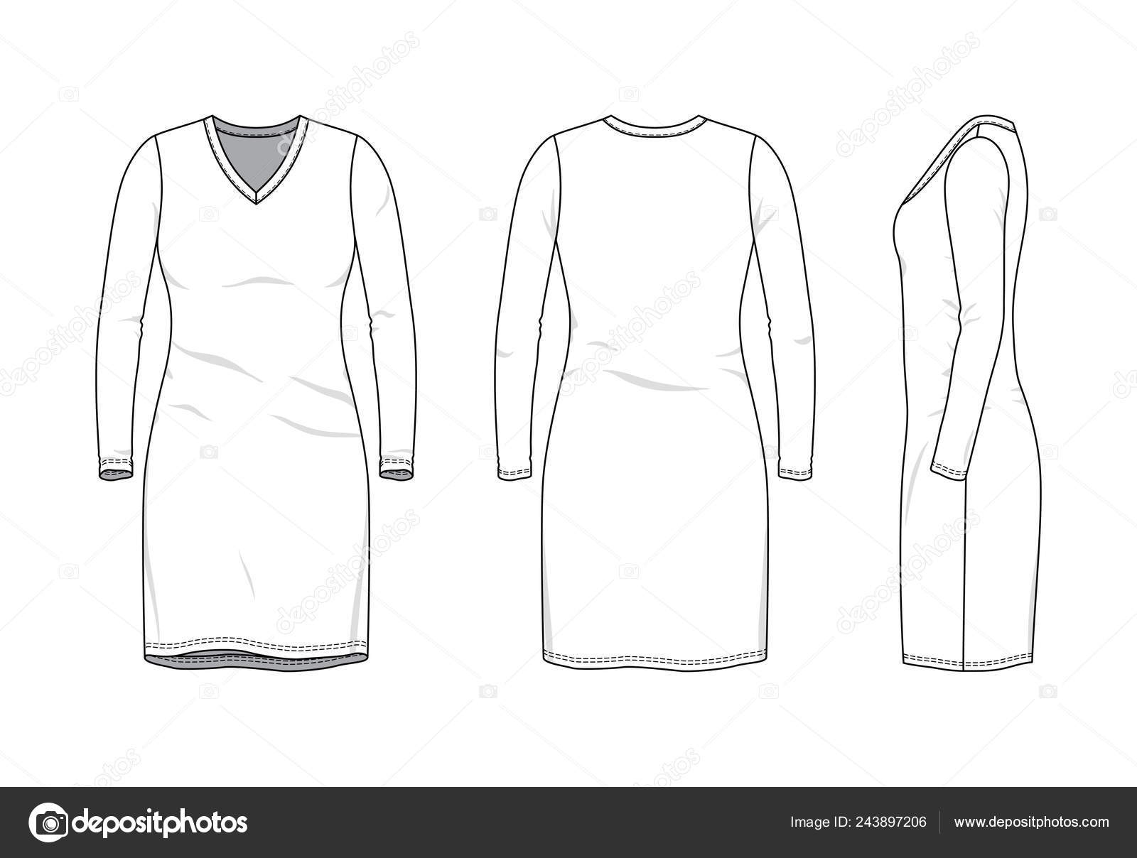 Dress Templates For Drawing