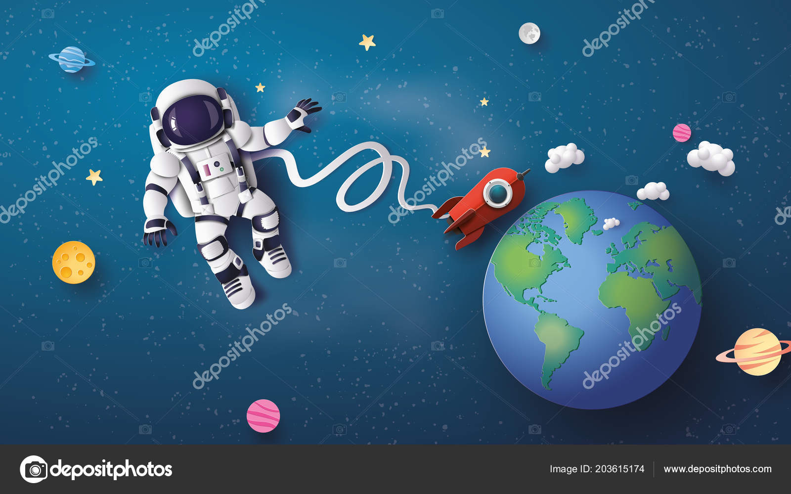 Paper Model Of An Astronaut