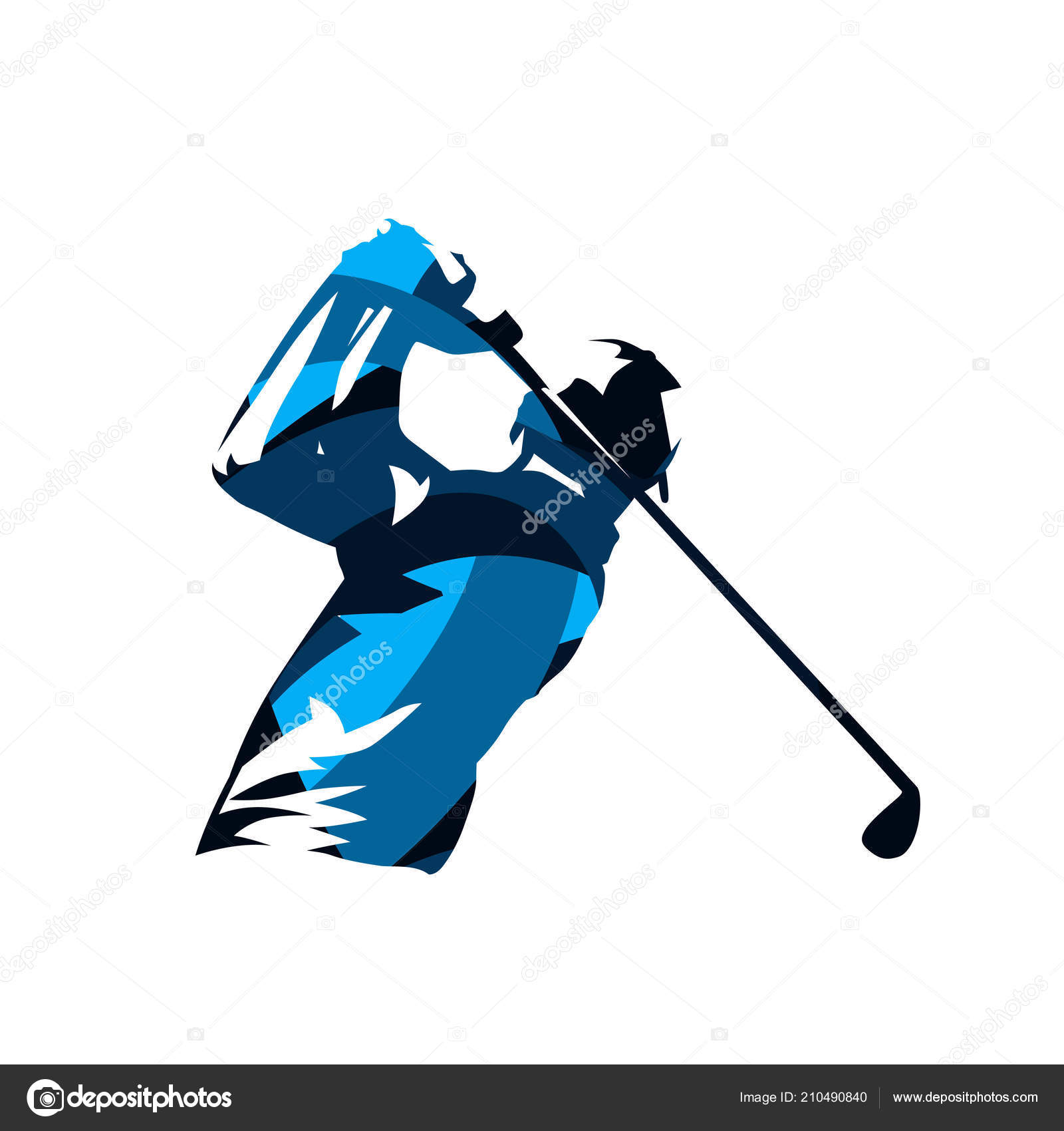 Golf Swing Vector