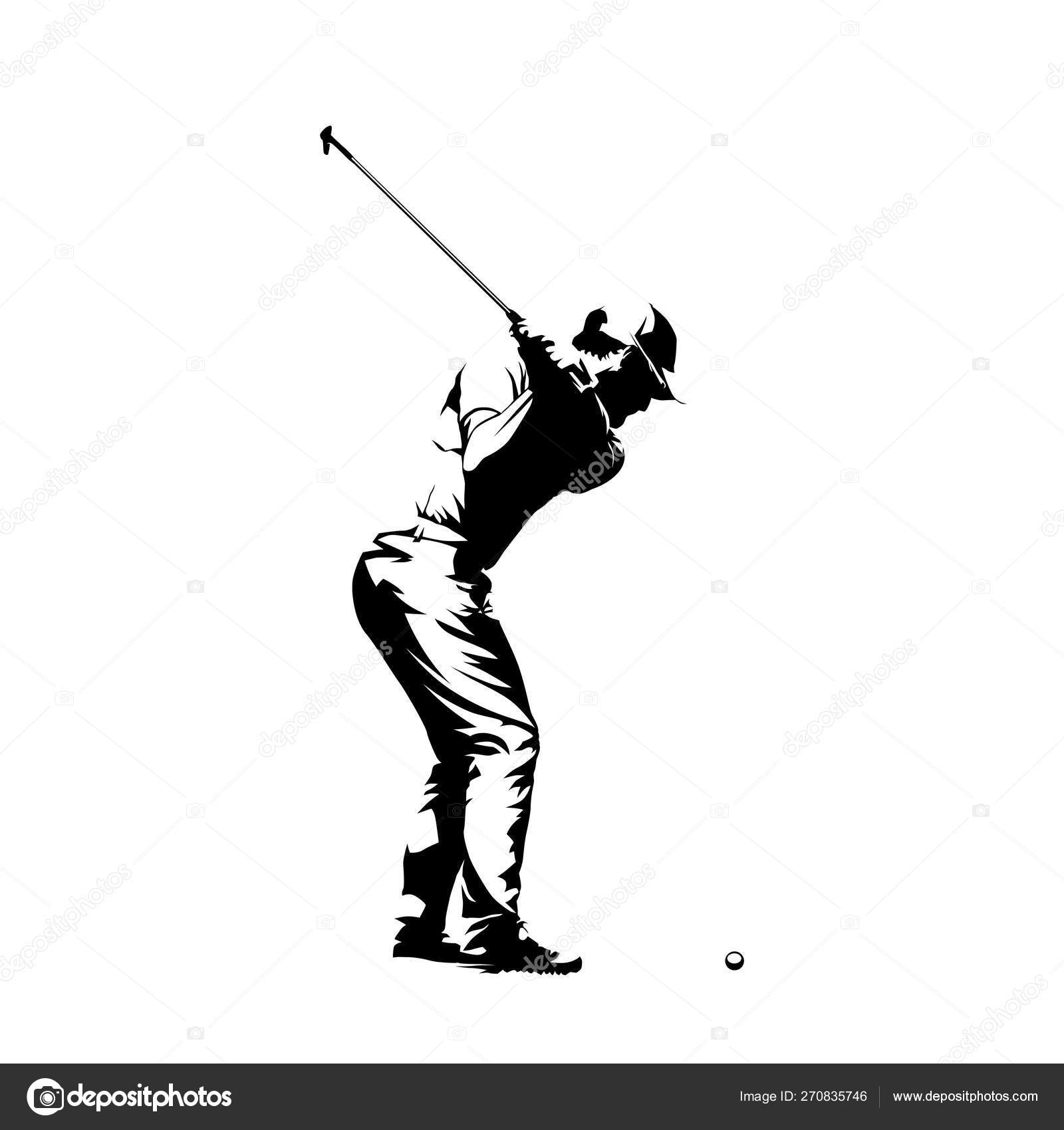 Golf Swing Vector