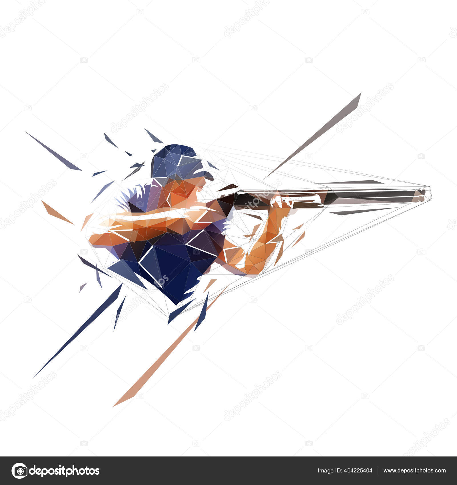 Skeet Clay Vector