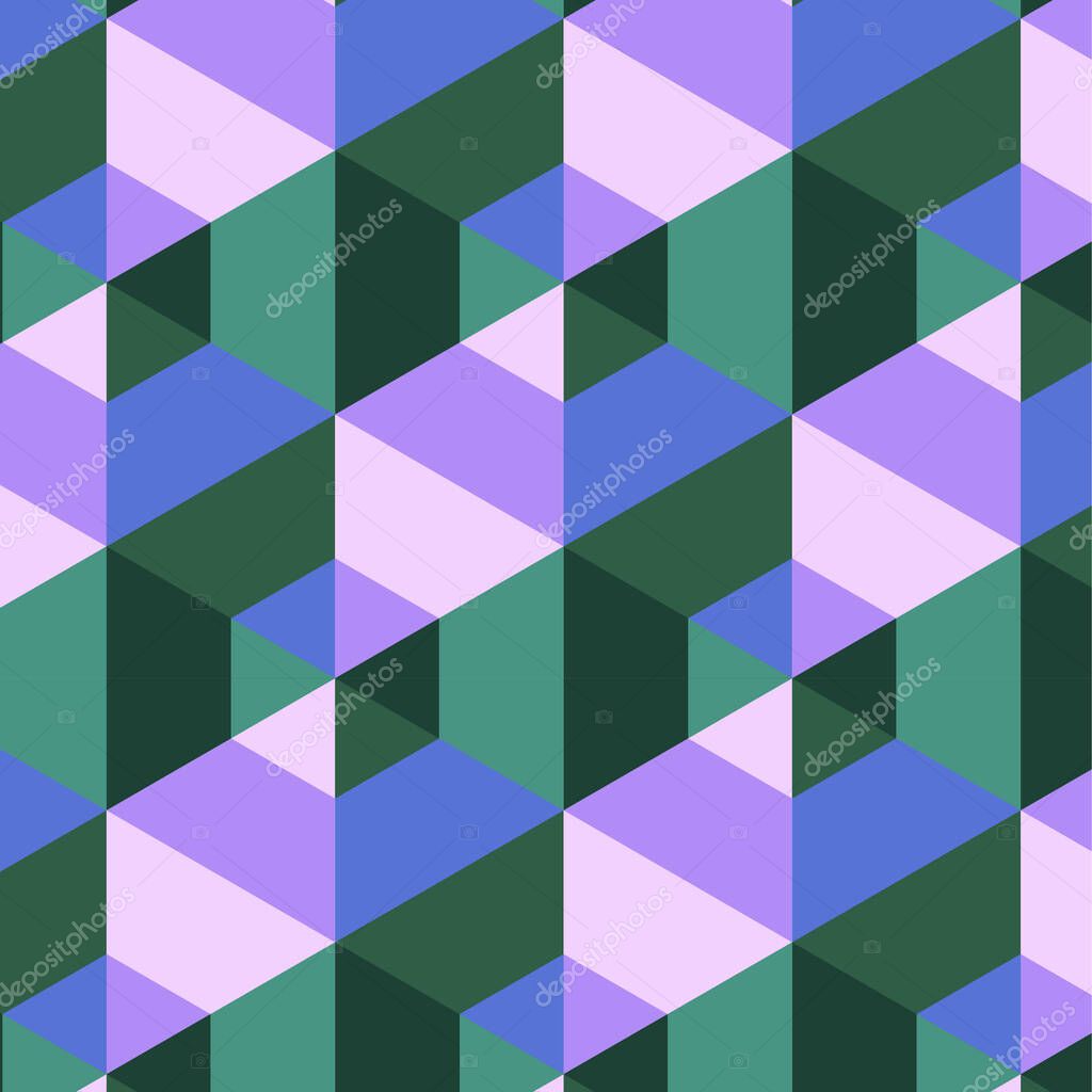 Patrón de formas hexágono repetitivo sin costuras geométricas ...