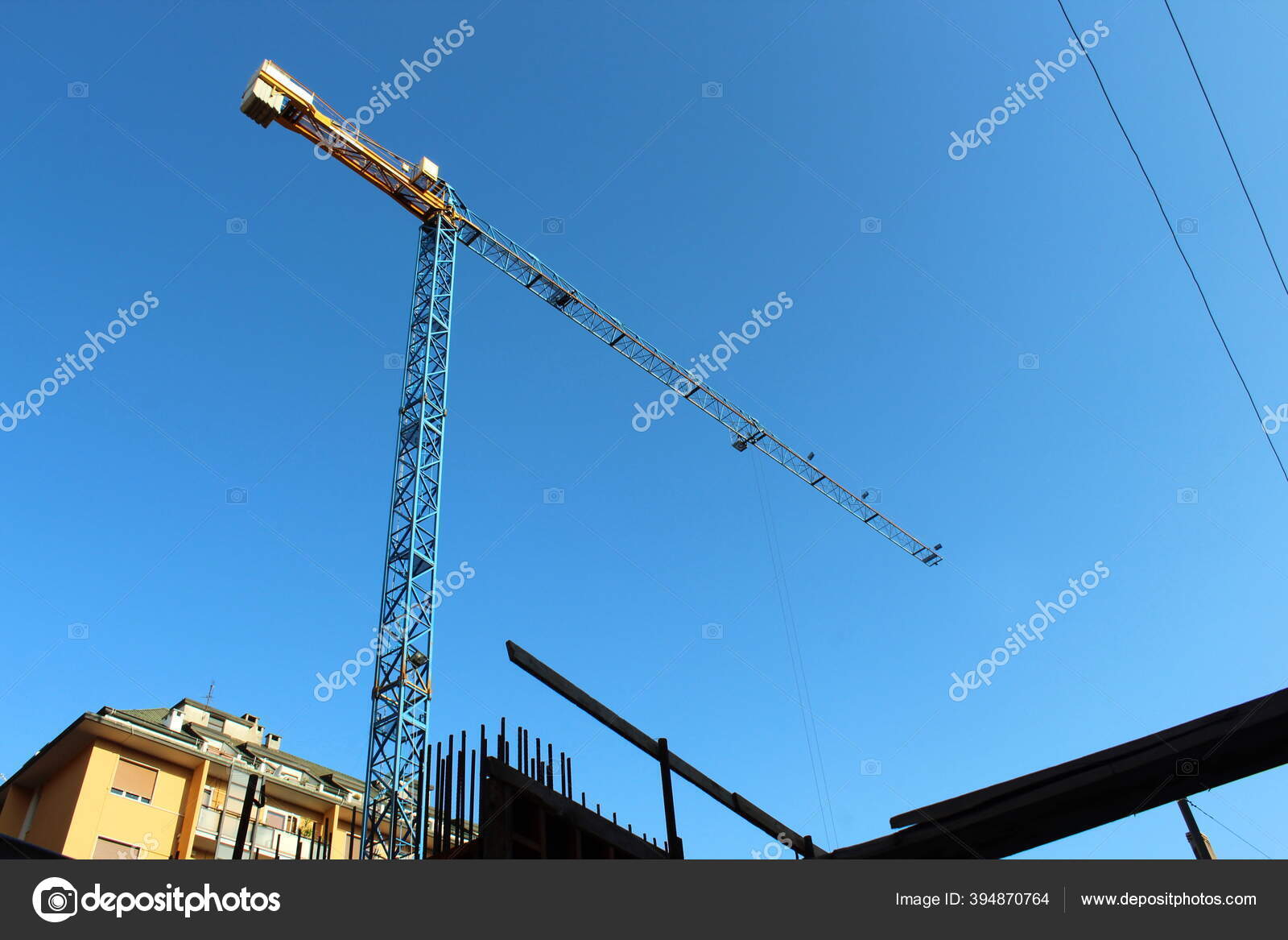 Work Progress Construction Site Summer Build — Stock Photo © AlfonsVen ...