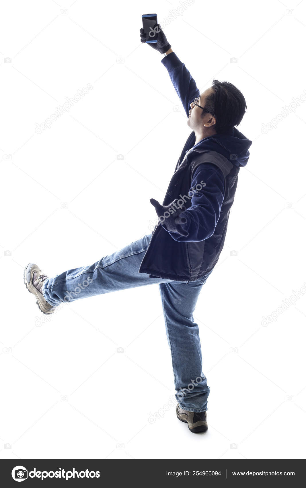 Falling Backwards Pose