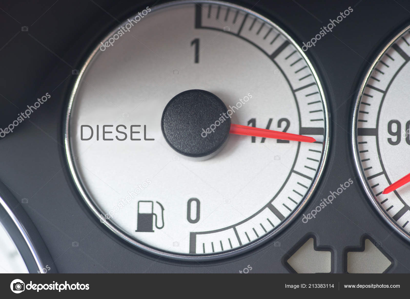 Tank Indicator Diesel Car Stock Photo by ©stadtratte 213383114