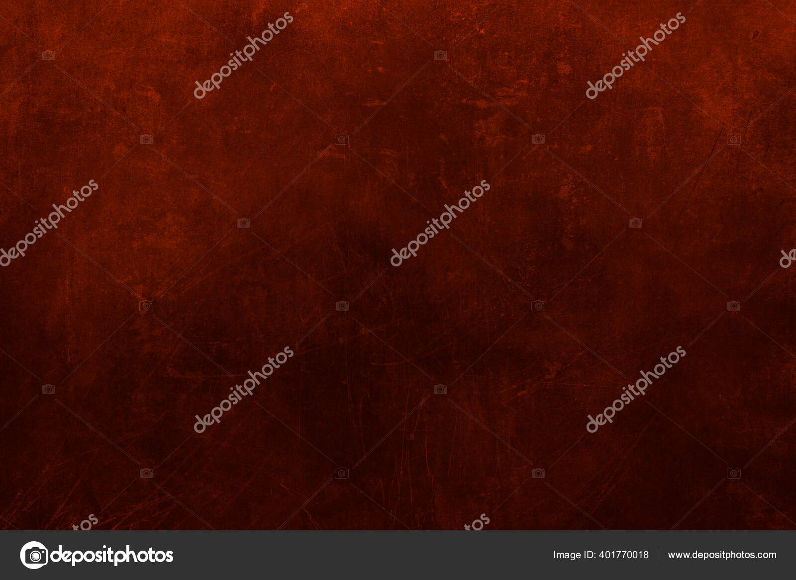 Dark Red Scraped Wall Grungy Background Texture — Stock Photo ...