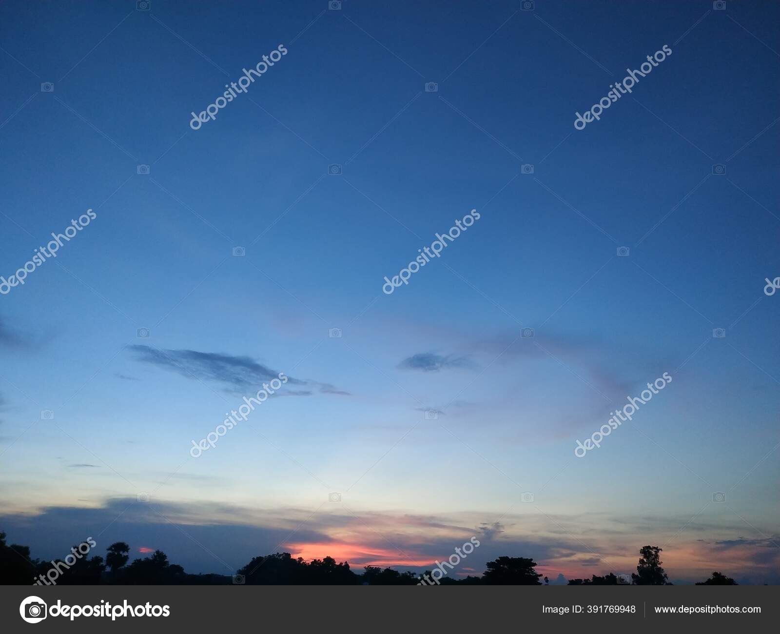 Beautiful Dramatic View Nature Evening Stock Photos — Stock Photo ...