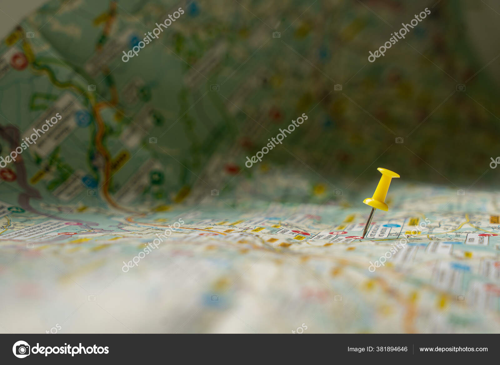 Buying House Money Map Pin Pinpoint Coins Paper Destination Navigation ...