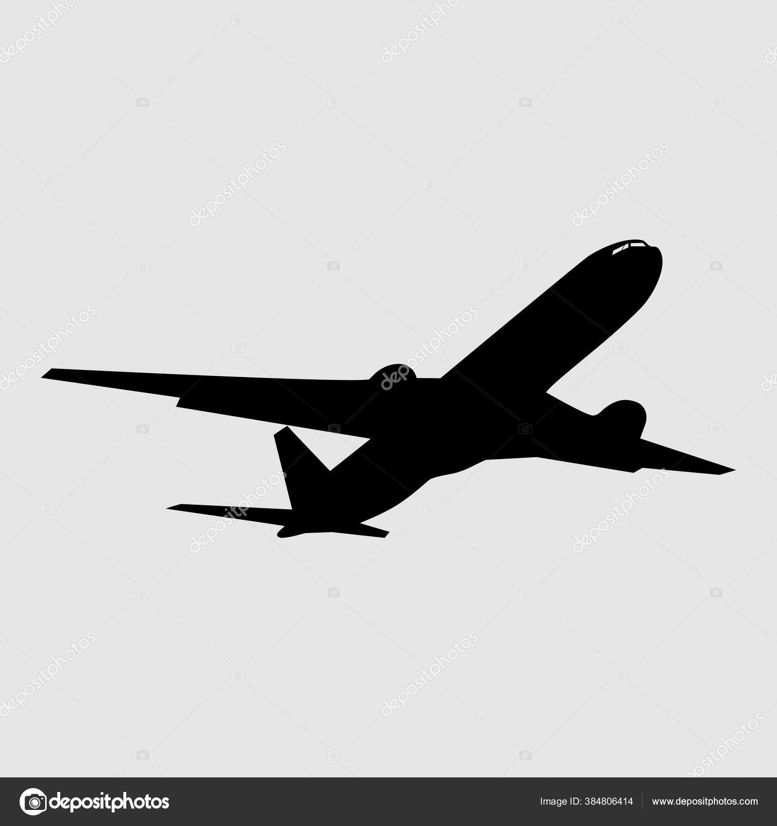 Airplane Icon Airplane Logo Template Icon Design Vector Illustration ...