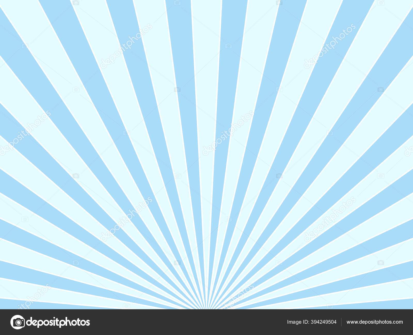 Sunburst Rays Light Blue White Background Sunbeam Star Burst Vector ...