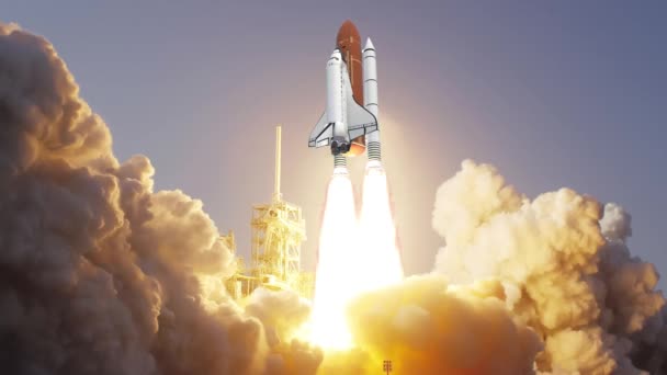 Space Shuttle Launch Animation