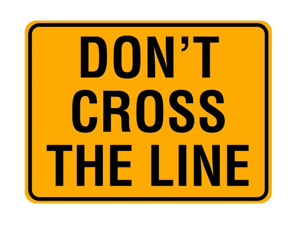 872 Do not cross line Vector Images | Depositphotos