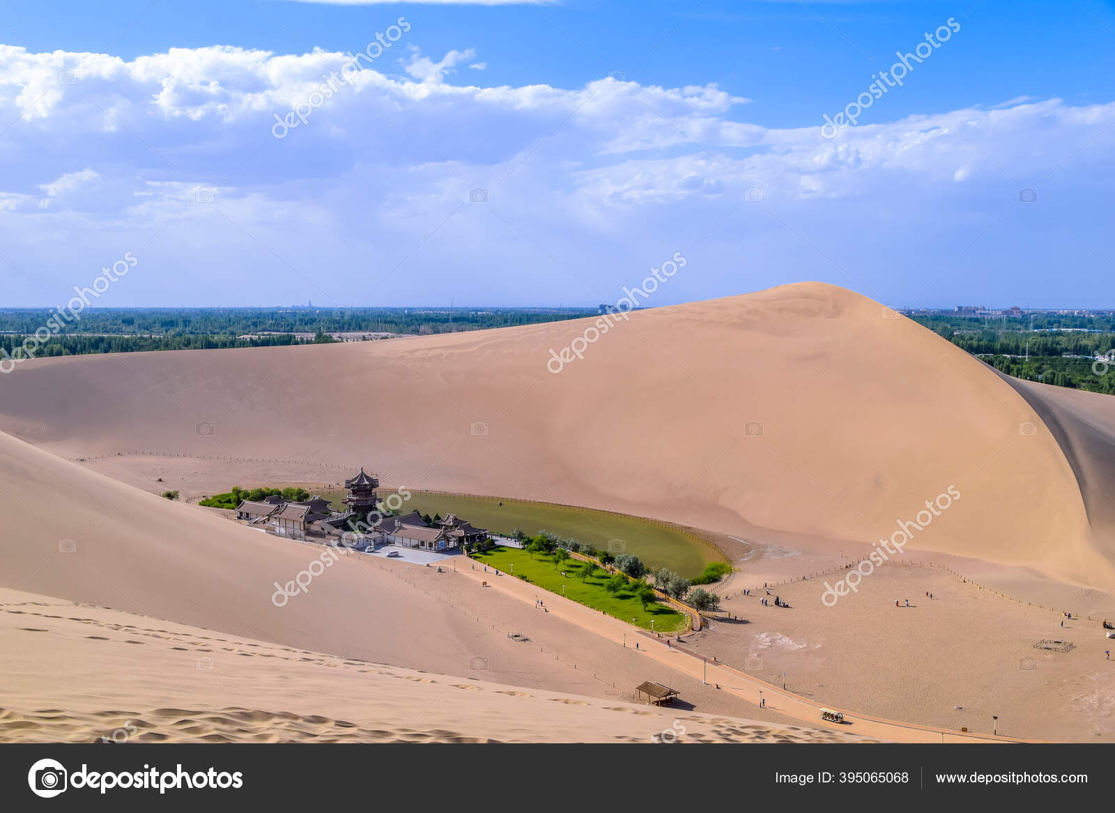 Gobi Desert Oasis