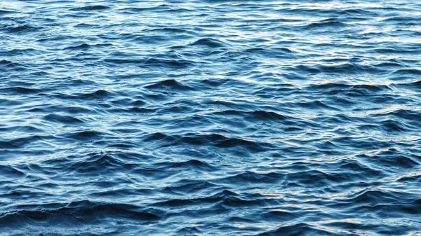Waves on water surface. Wave pattern. View of surface fresh or sea ...