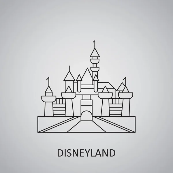 Disneyland icon Stock Vectors, Royalty Free Disneyland icon ...