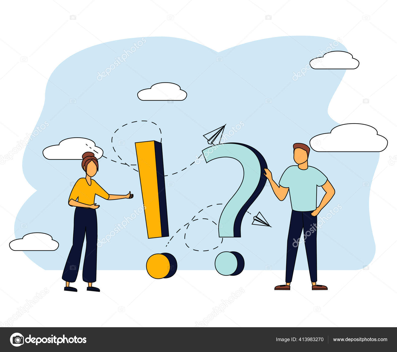 Question And Answer Animation