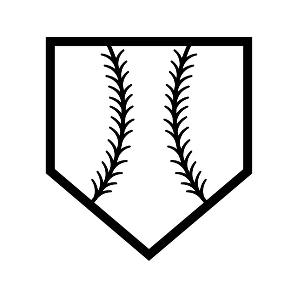Baseball Home Plate Logo