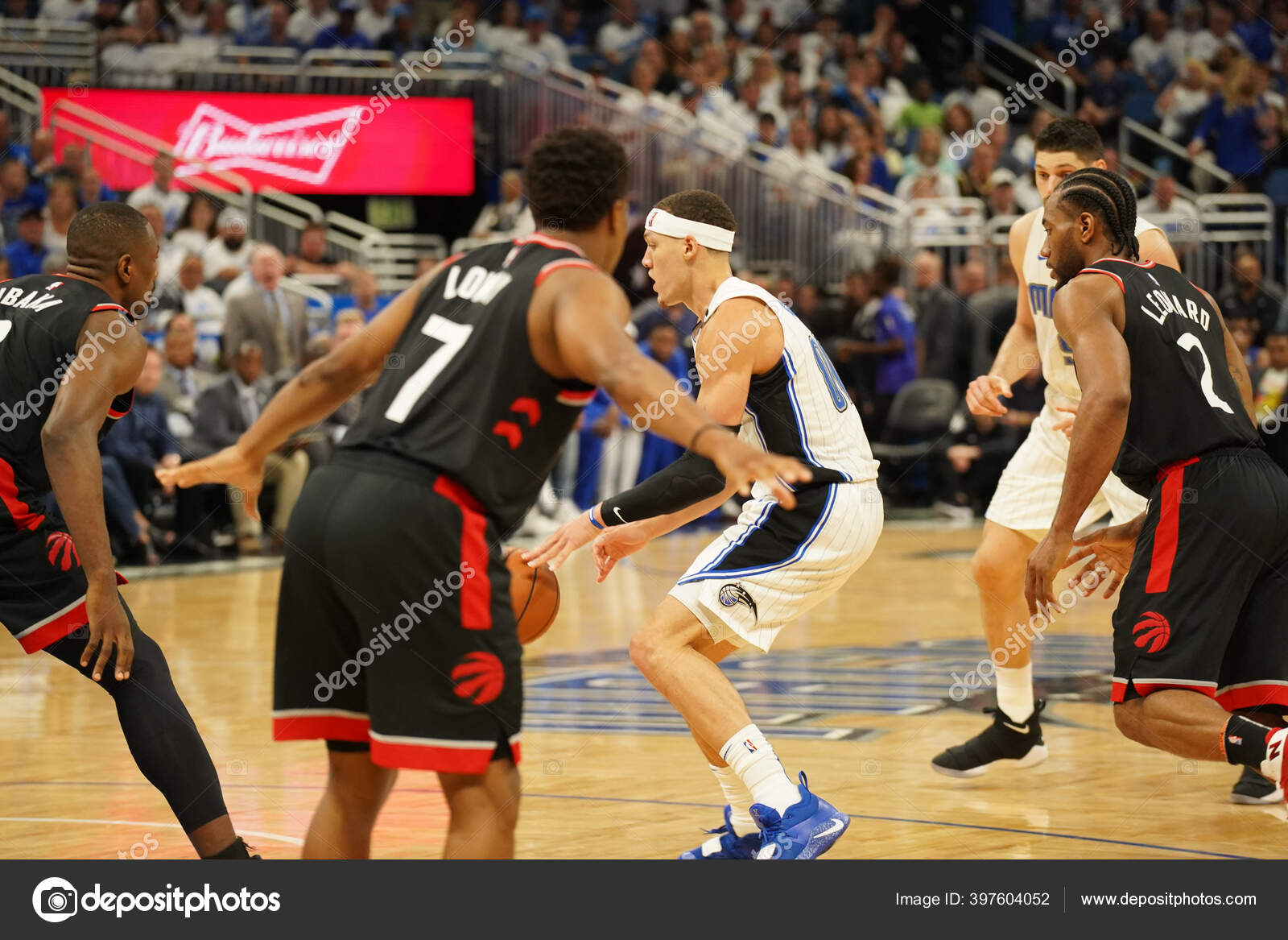 Orlando Magic Hosts Toronto Rapters Nba Playoff Amway Arena Orlando ...
