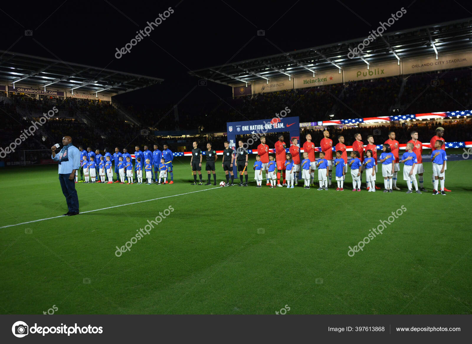 Men's National Team Host Ecuador National Team Orlando City Stadium ...