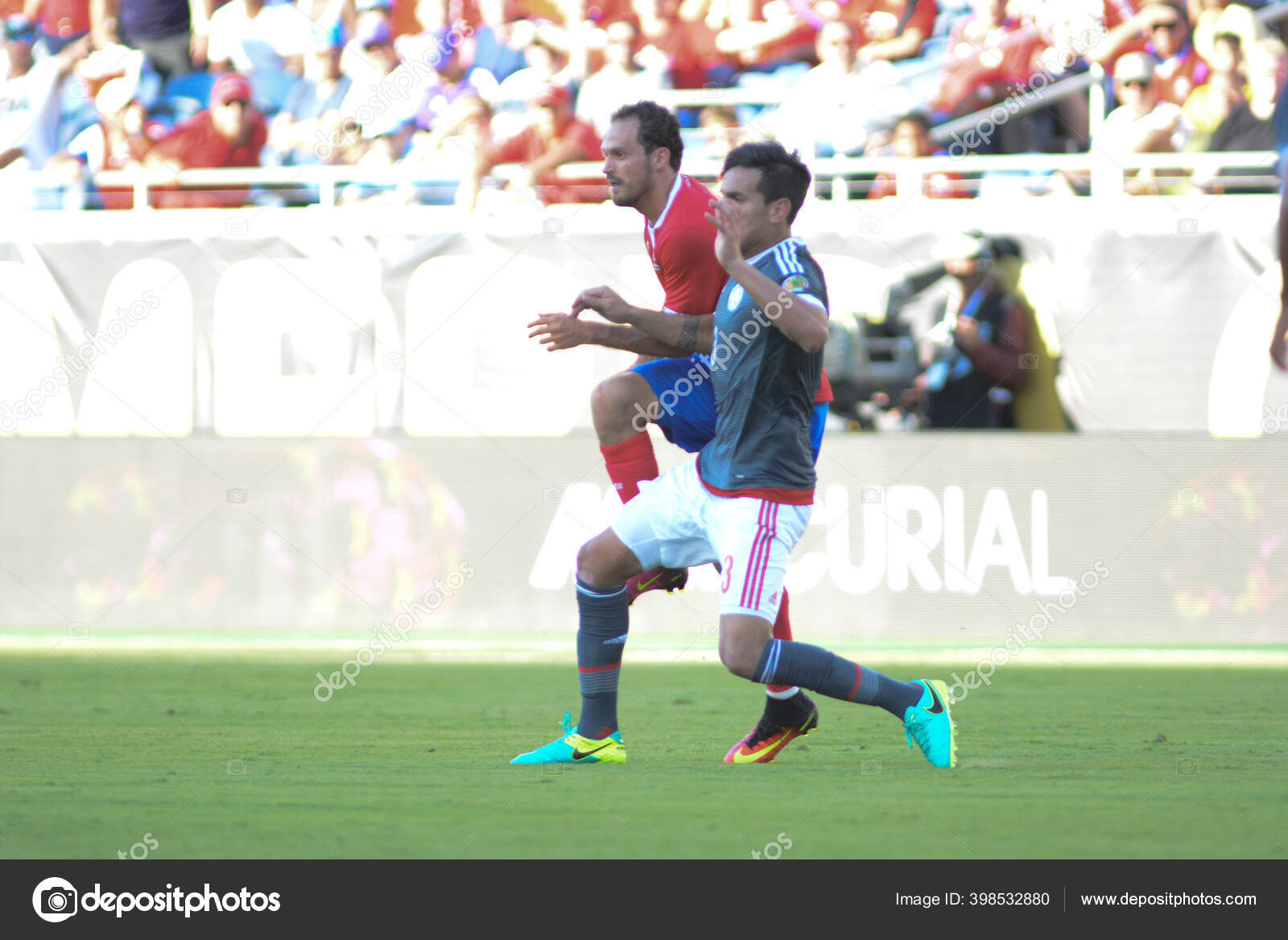 Costa Rica Face Paraguay Copa America Centenario Camping World Stadium ...