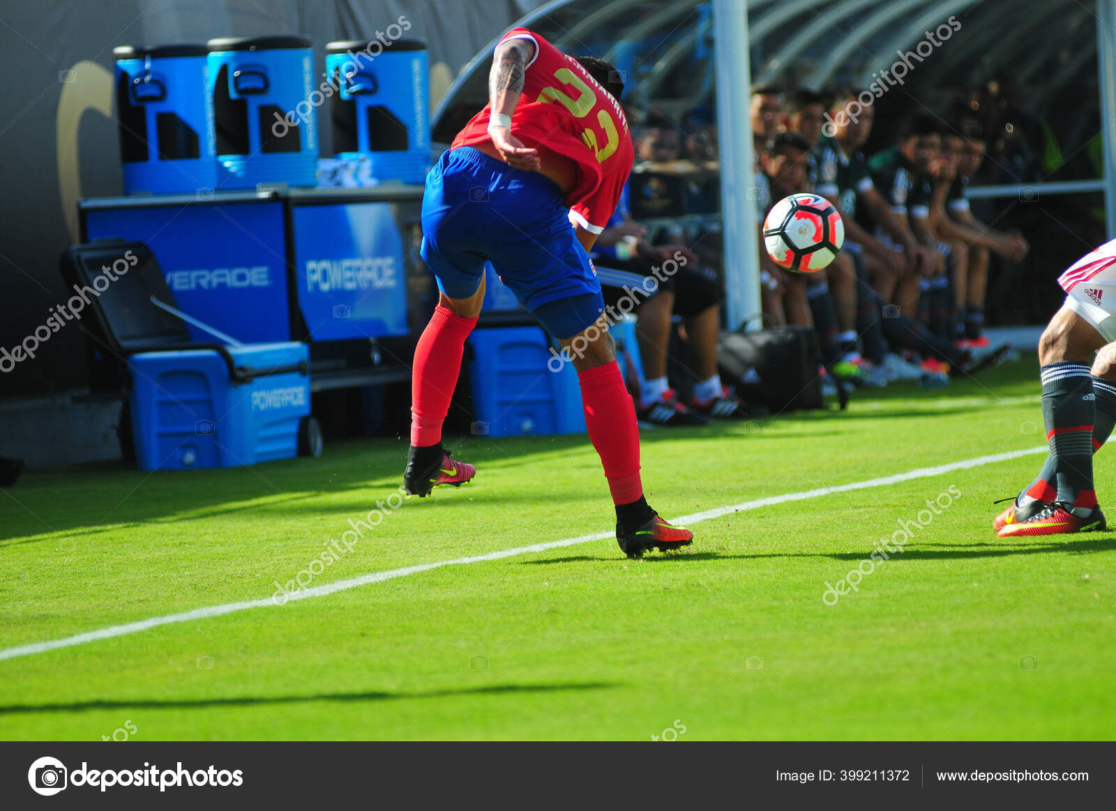 Costa Rica Face Paraguay Copa America Centenario Camping World Stadium ...