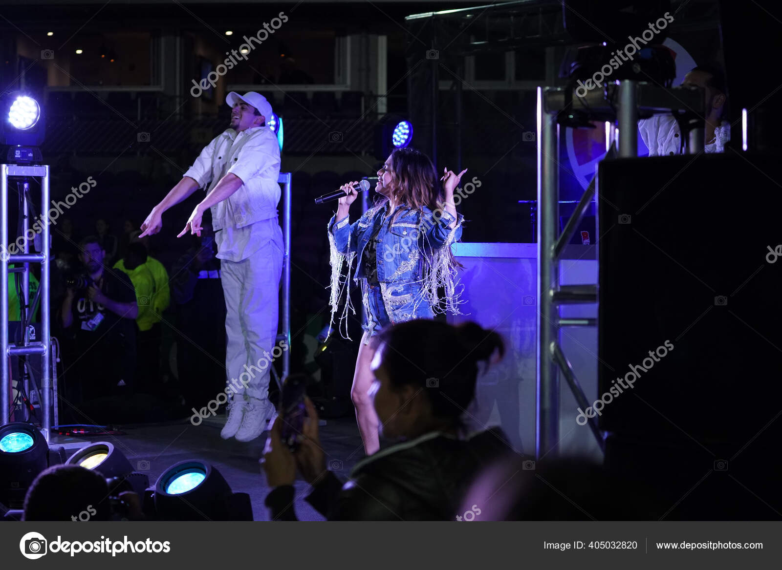 Singer Ally Brooke Post Match Concert Presented Pepsi Exploria Stadium ...
