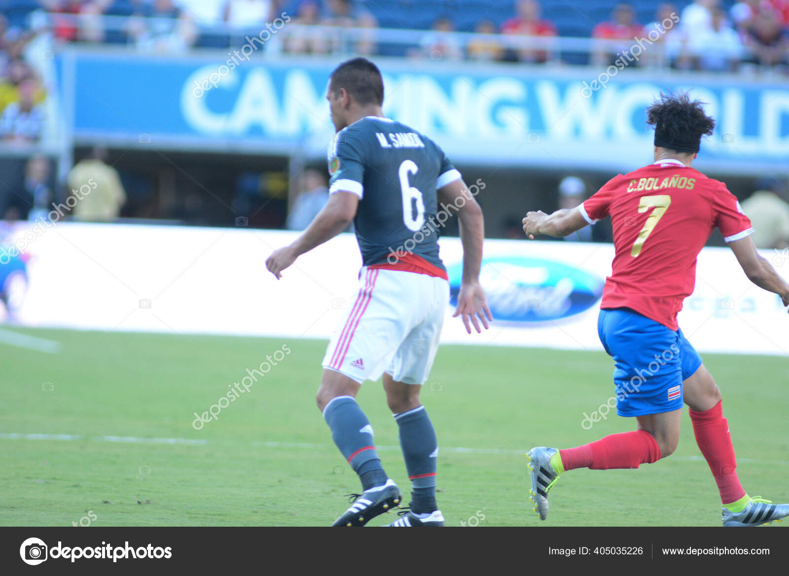 Costa Rica Face Paraguay Copa America Centenario Camping World Stadium ...