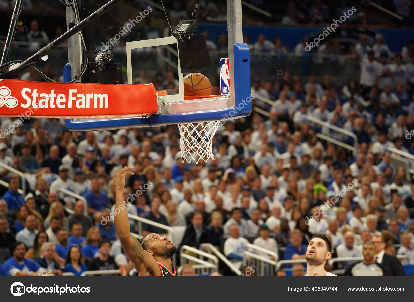 Orlando Magic Hosts Toronto Rapters Nba Playoff Amway Arena Orlando ...