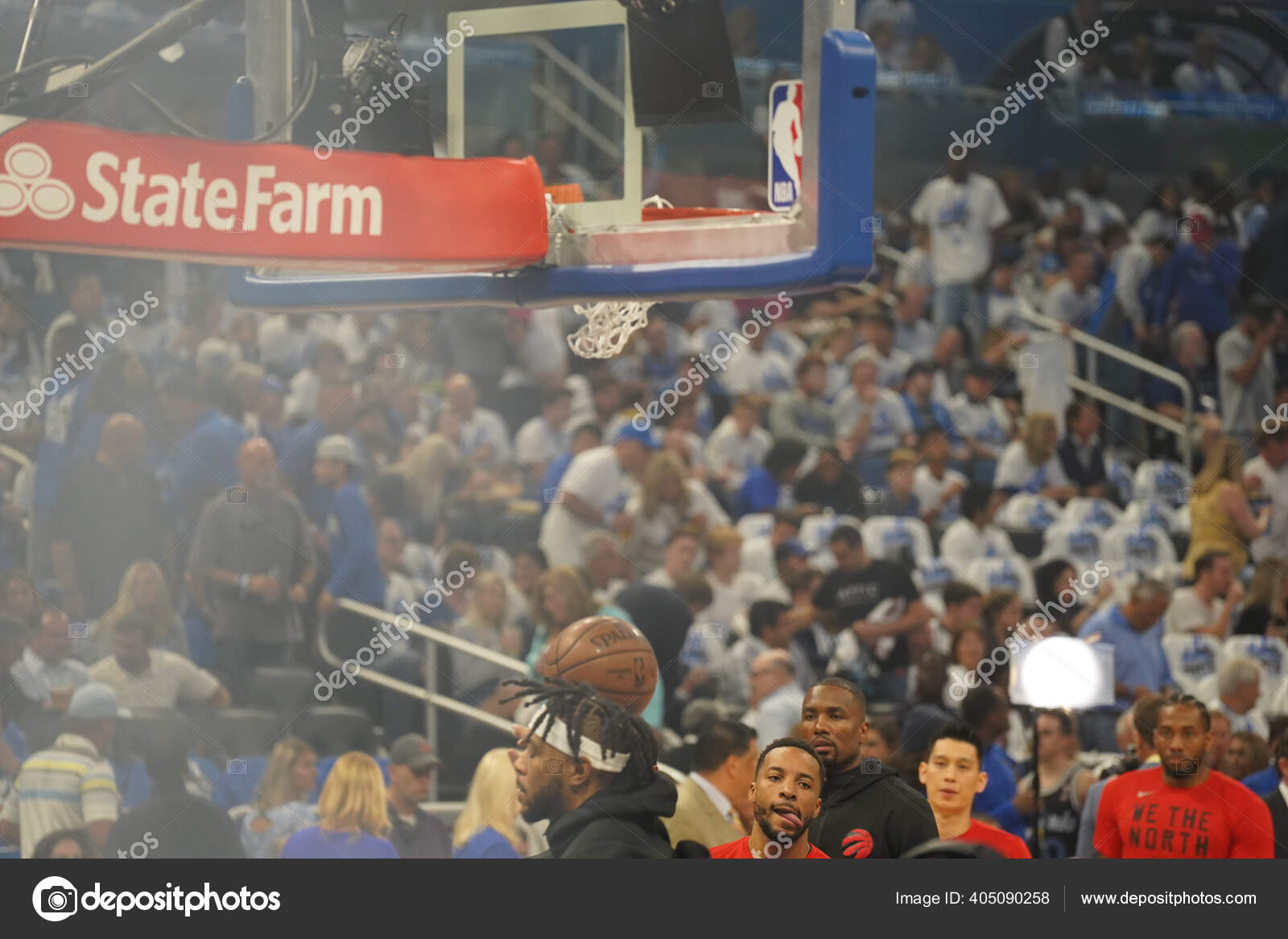 Orlando Magic Hosts Toronto Rapters Nba Playoff Amway Arena Orlando ...