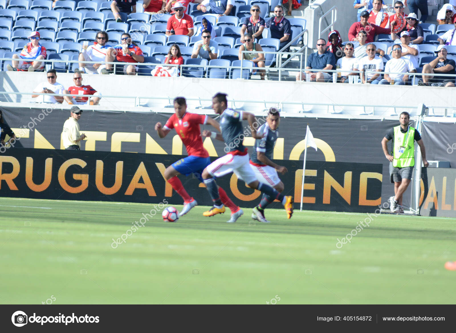 Costa Rica Face Paraguay Copa America Centenario Camping World Stadium ...