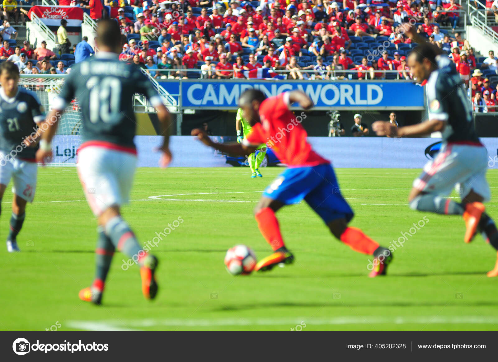 Costa Rica Face Paraguay Copa America Centenario Camping World Stadium ...