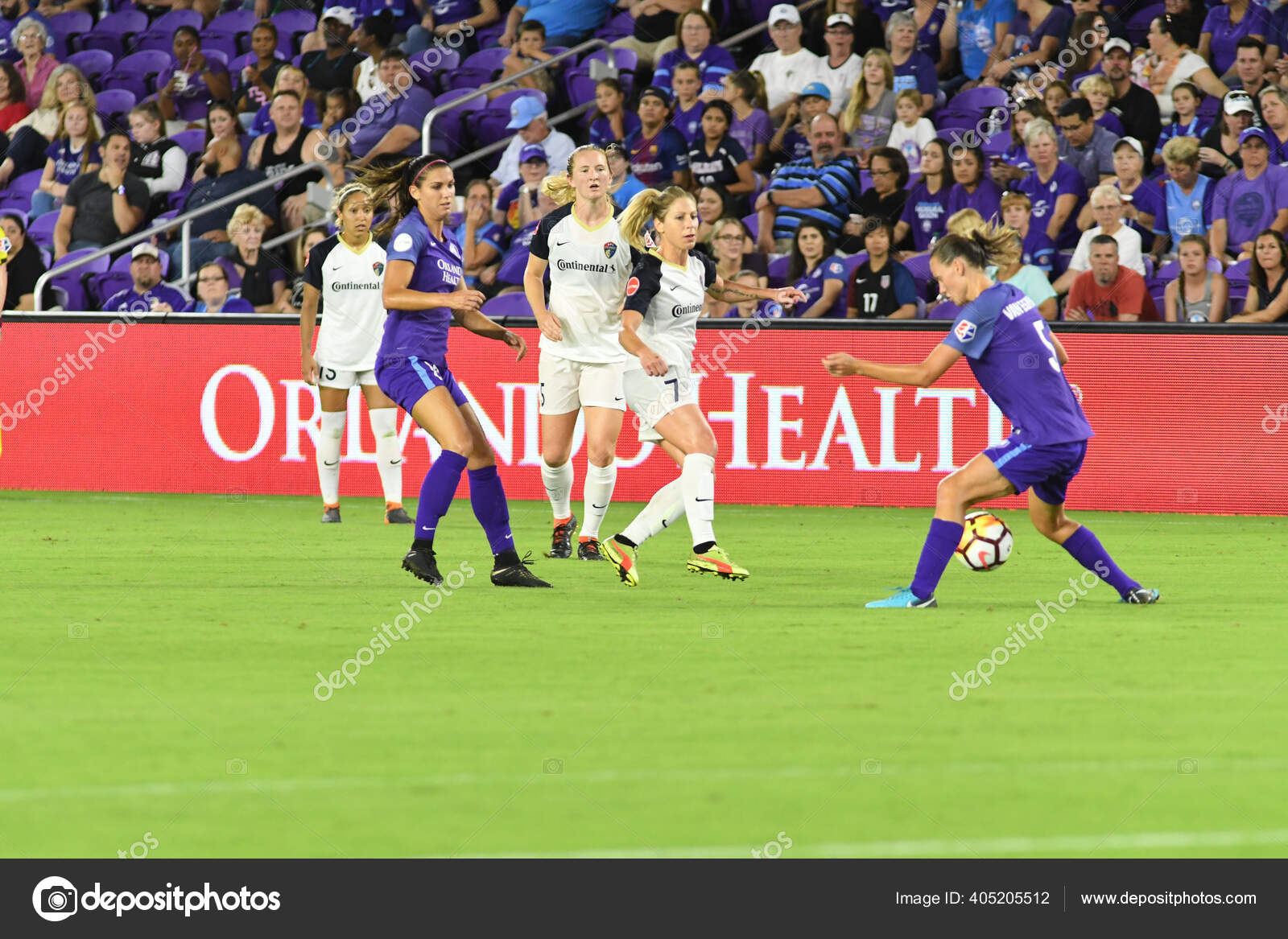 Orlando Pride Host North Carolina Courage Exploria Stadium May 2018 ...