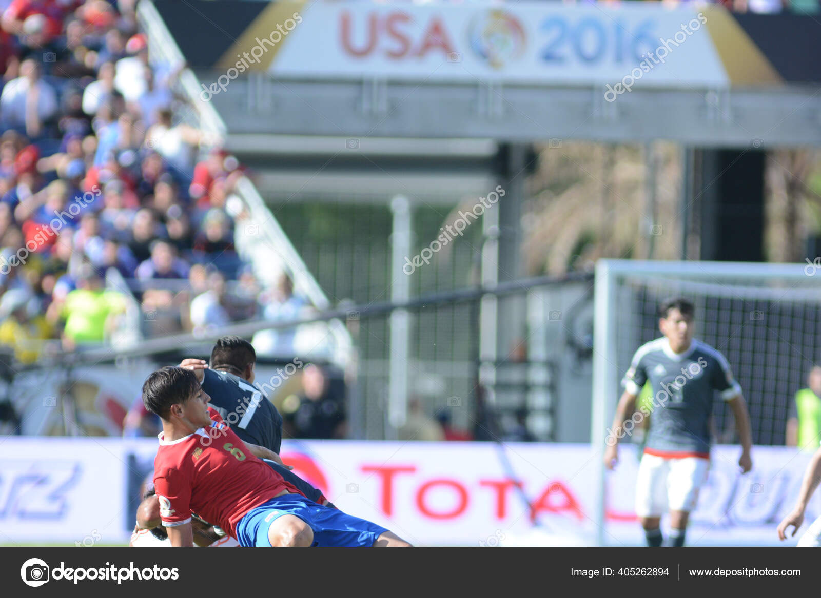 Costa Rica Face Paraguay Copa America Centenario Camping World Stadium ...