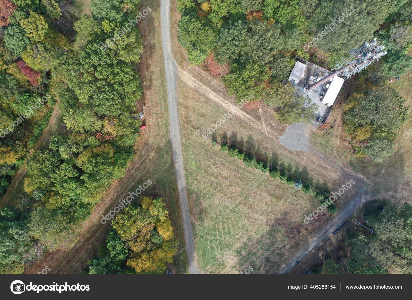 Aerial View Beautiful Landscape — Stock Photo © headlinephotos #405288154