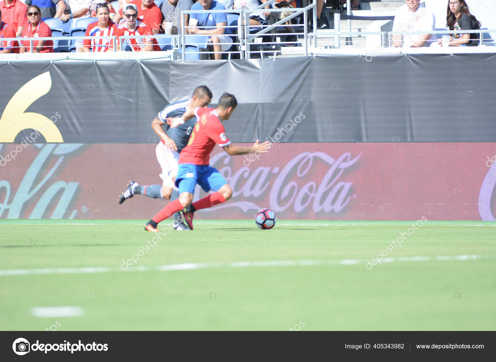Costa Rica Face Paraguay Copa America Centenario Camping World Stadium ...