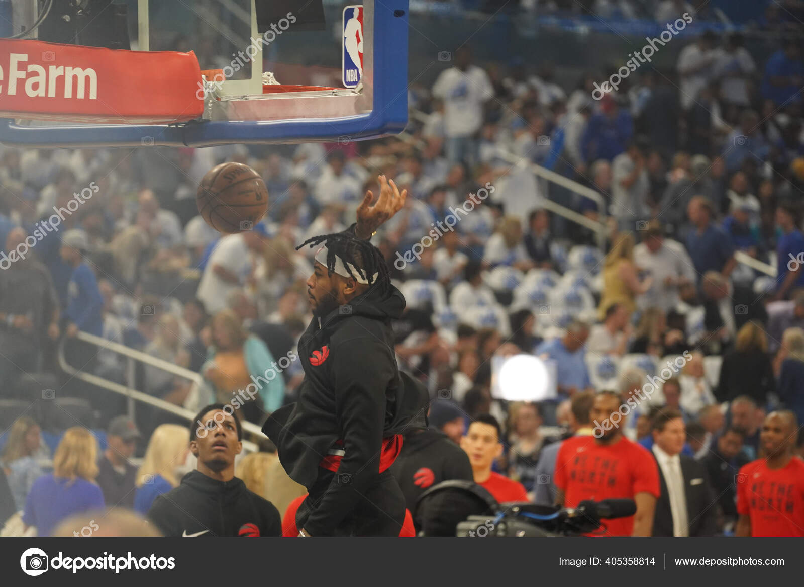 Orlando Magic Hosts Toronto Rapters Nba Playoff Amway Arena Orlando ...
