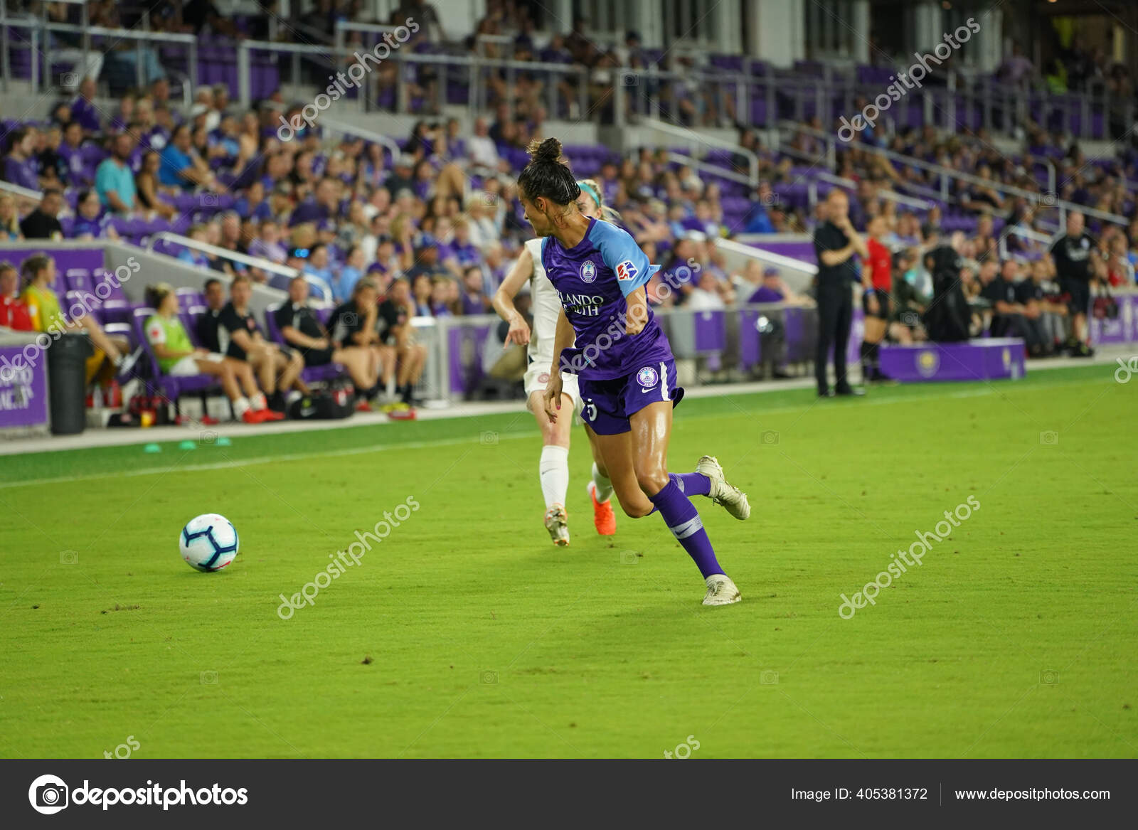 Photo Prides Hosts Portland Thorns Orlando City Stadium Orlando Florida ...