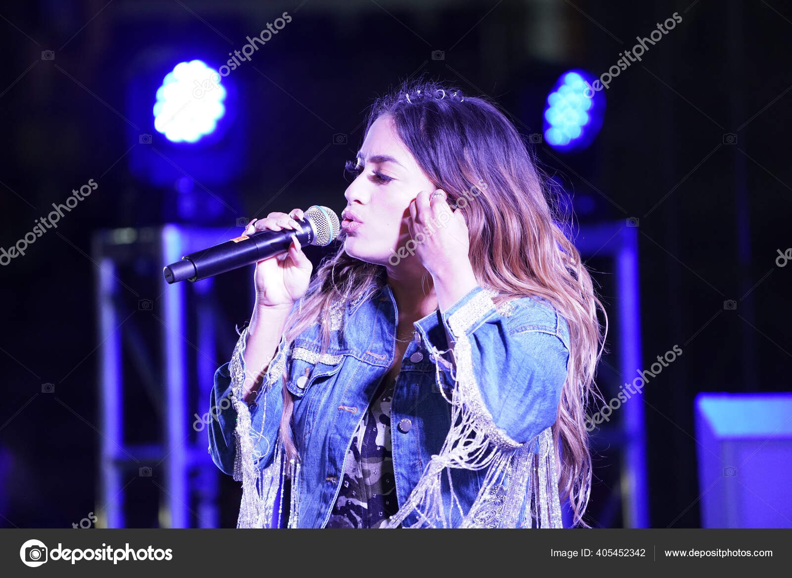 Cantante Ally Brooke Post Match Concert Presentado Por Pepsi Estadio ...