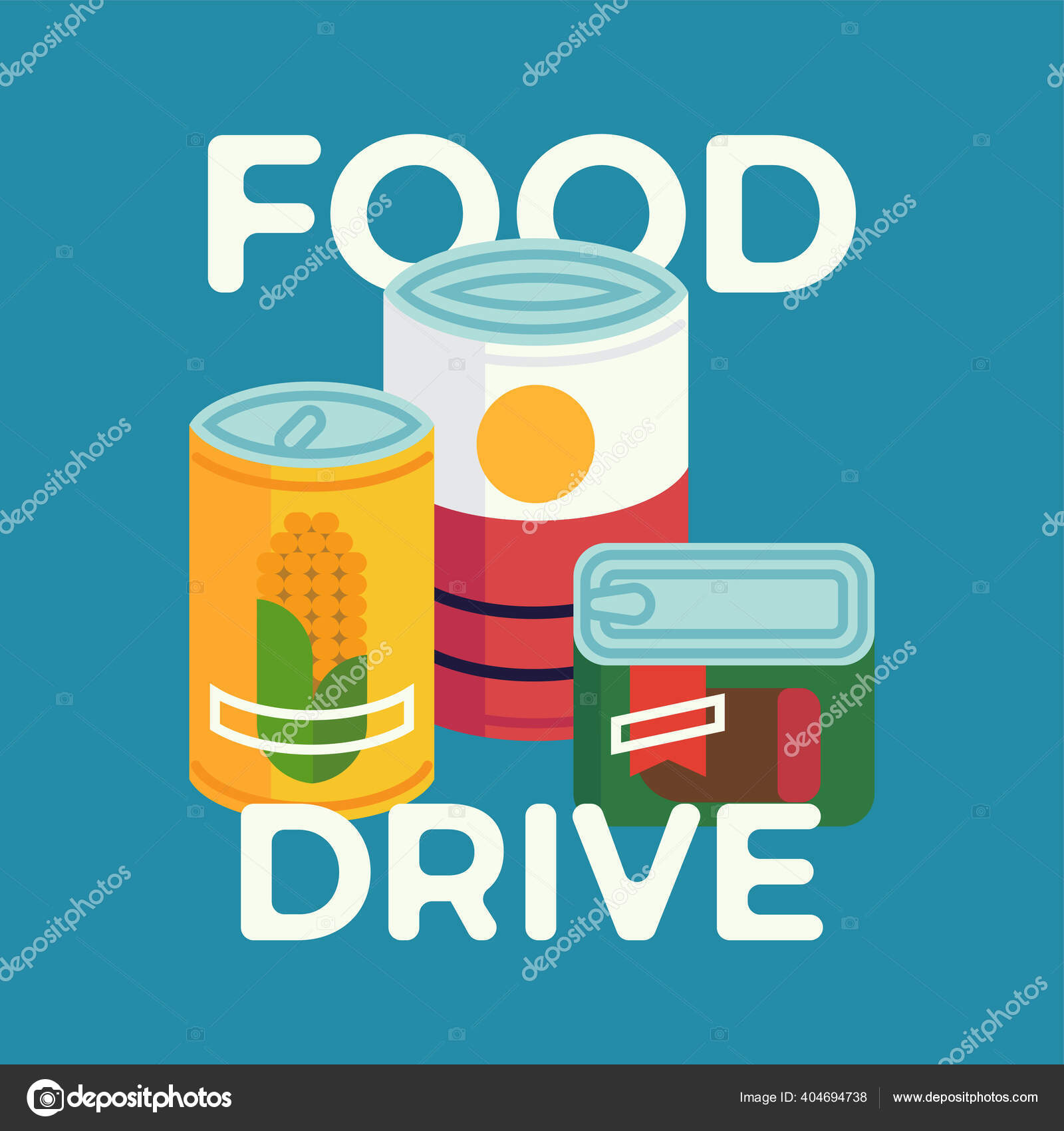 Non Perishable Food Items Clipart